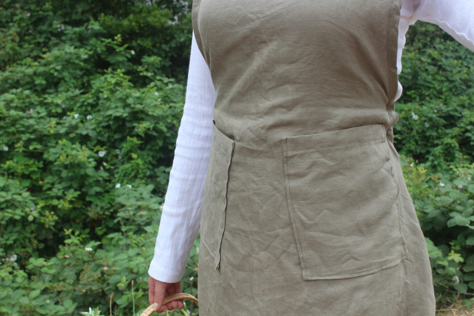 Handmade Linen Apron Dress | The ‘Farmhouse’ Apron – Two Doors Down